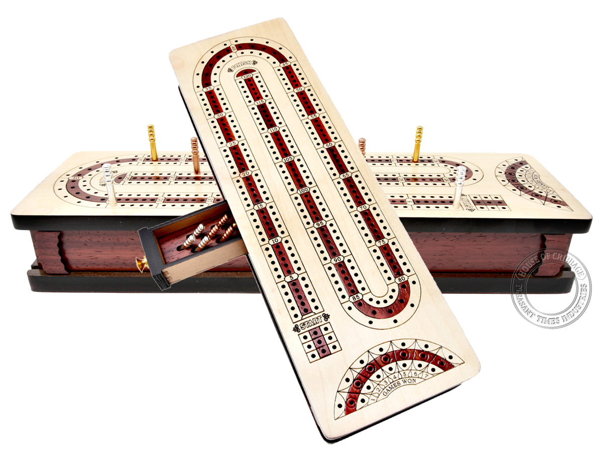 3 Track Cribbage Boards